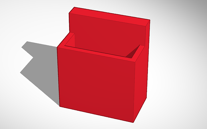 3d Design Dongle Holder V3 Tinkercad