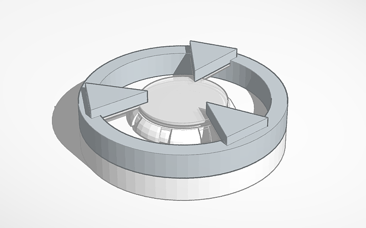 3D design beyblade x template | Tinkercad 3D design beyblade x template | Tinkercad