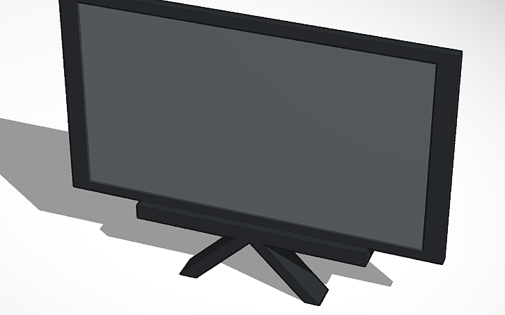 3D design Monitor - Tinkercad