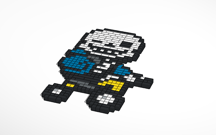 3D design Sans Riding Tricycle - Tinkercad