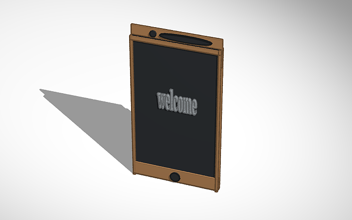 3d Design Phone 5 Copyable Design Tinkercad