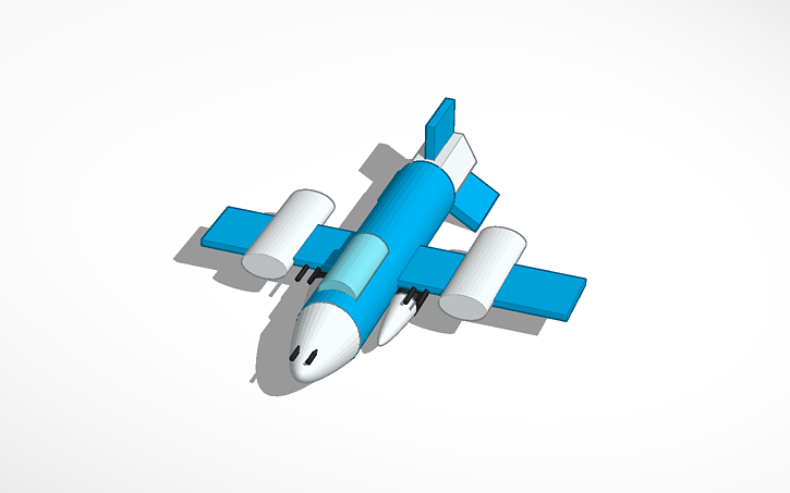 3D design F-13 Fighter Jet | Tinkercad