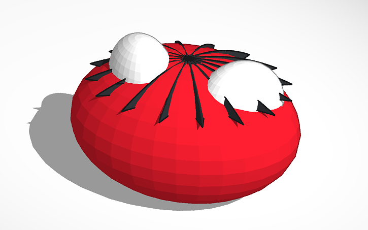 3D design Mini Spiderman - Tinkercad