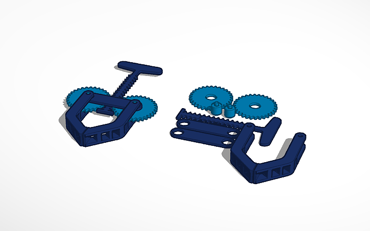 3D design Gear Claw - Tinkercad