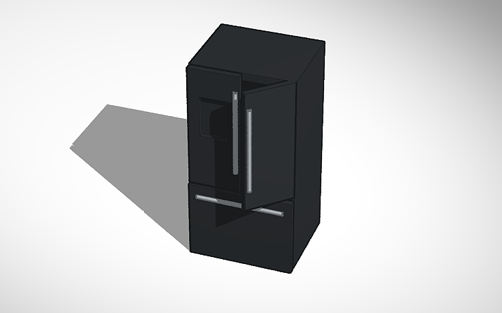 3D design Fridge - Tinkercad
