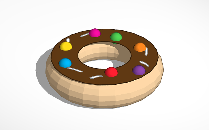 3D design Donut | Tinkercad