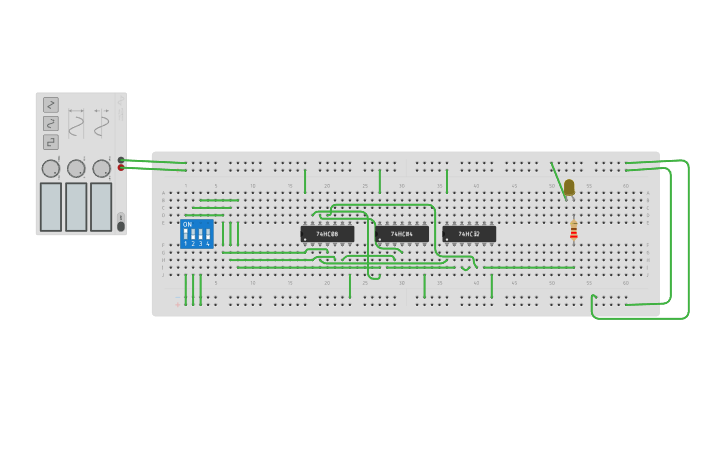 Circuit design 1 - Tinkercad