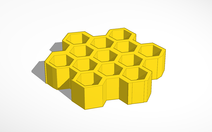 3D design Honeycomb - Tinkercad