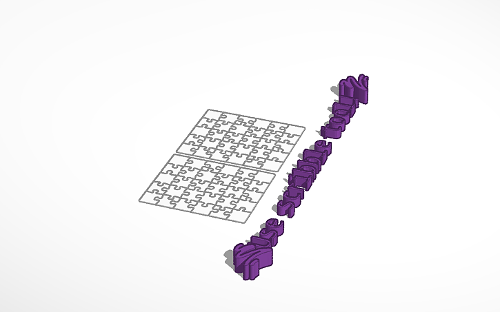 3d Design Art Puzzle Contest Tinkercad