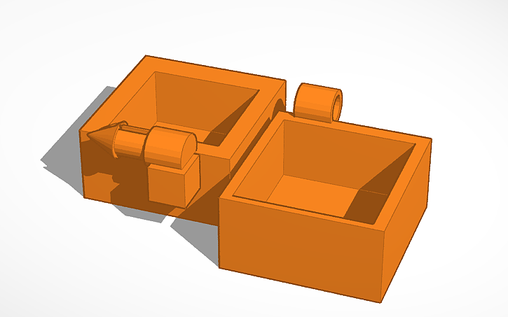 3D design simple box - Tinkercad