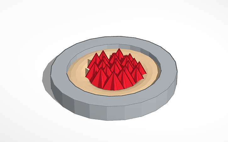 3D design Campfire - Tinkercad