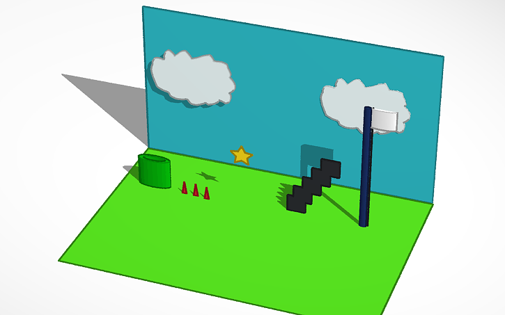 3d Design Mario Tinkercad