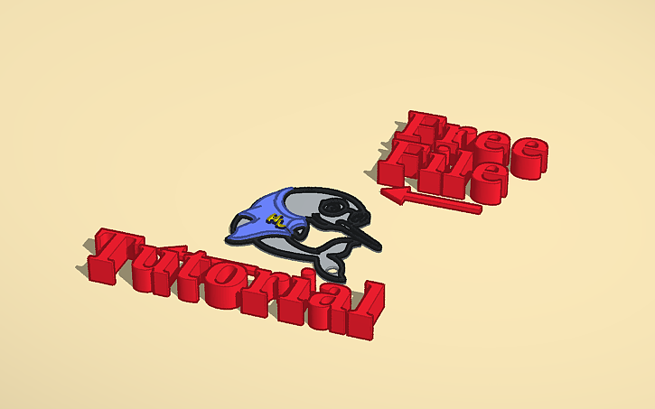 3D design Pixlr Image to Key Chain Tutorial - Tinkercad