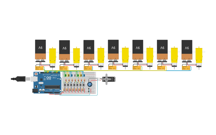 Circuit design Smart Pool Project 180º | Tinkercad