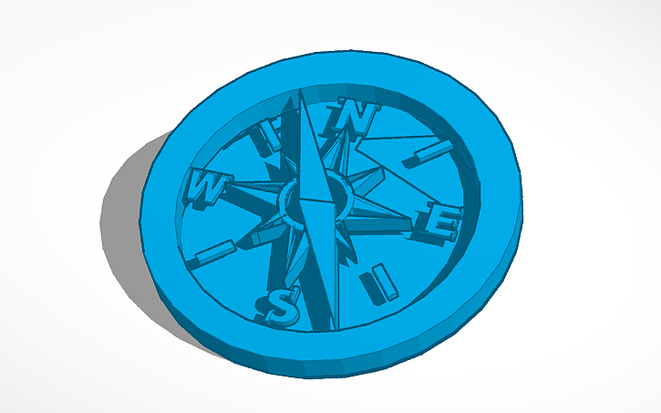 3D design My compass - Tinkercad