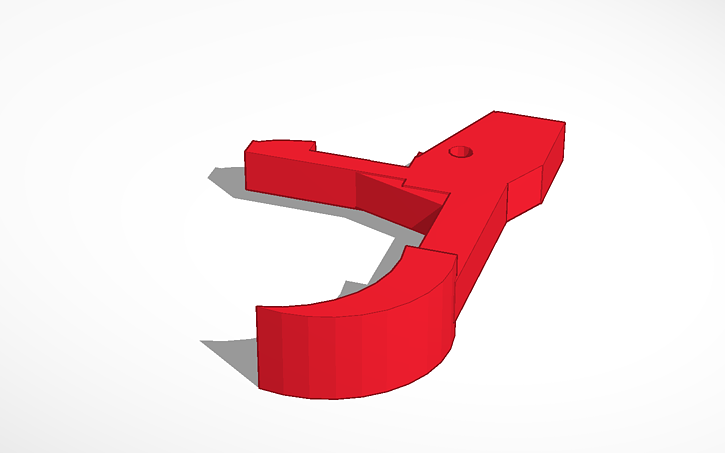 3D design Crossbow Trigger With Safety - Tinkercad