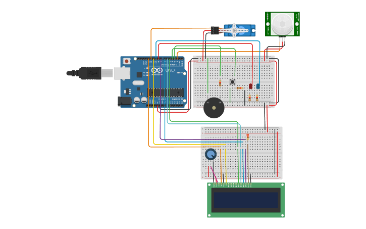 Circuit design FEMALE HACK | Tinkercad