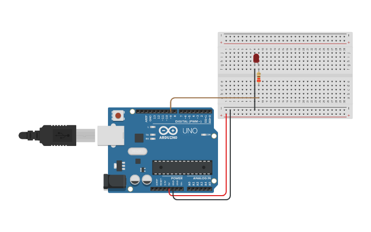 Circuit Design Exercise 1 For Serial Comm Tinkercad