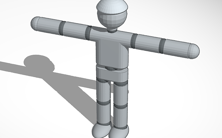 3D design Human thing - Tinkercad