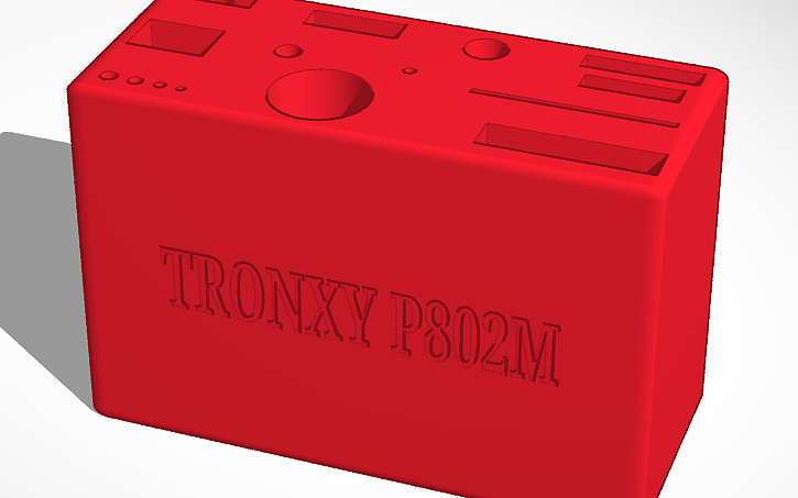 3D design Tronxy toolbox | Tinkercad