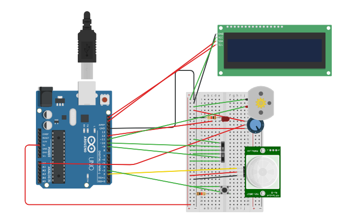 Circuit design PART 2 exam - Tinkercad