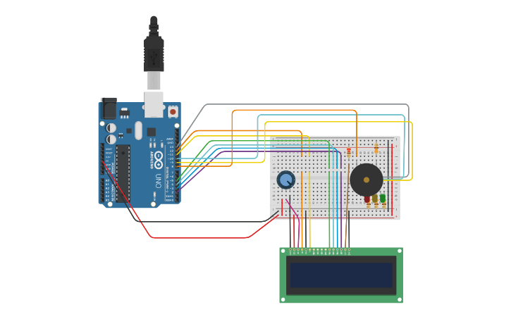 Circuit Design Arduino Project Tinkercad