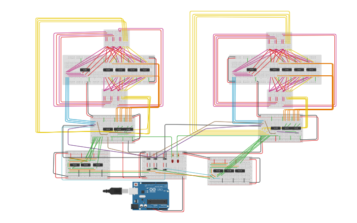 Circuit design DSM Lab-4 | Tinkercad