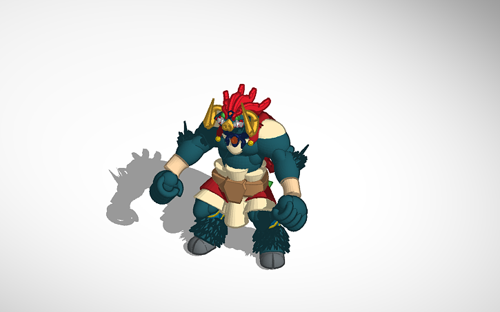 3D design Ganon - Tinkercad