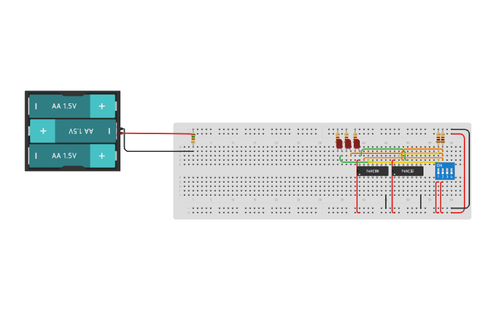 Circuit design assignment4 - Tinkercad
