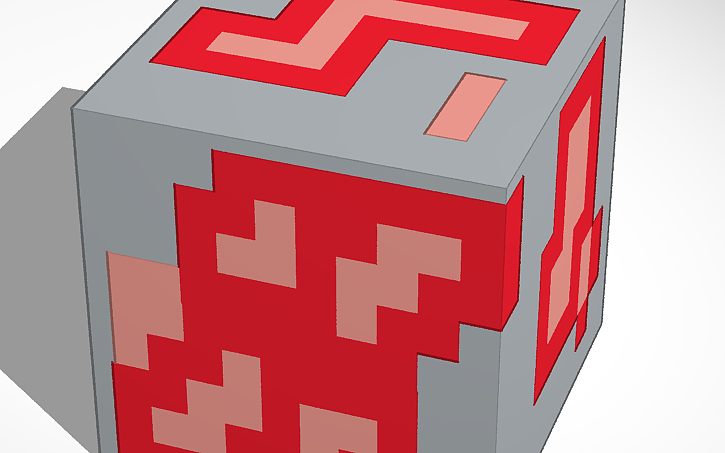 3D design Copy of Minecraft P-24 Ore(Minecraft Ore Idea.) - Tinkercad