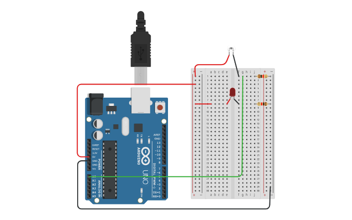 Circuit Design Light Sensor And Serial Monitor Tinkercad 3313