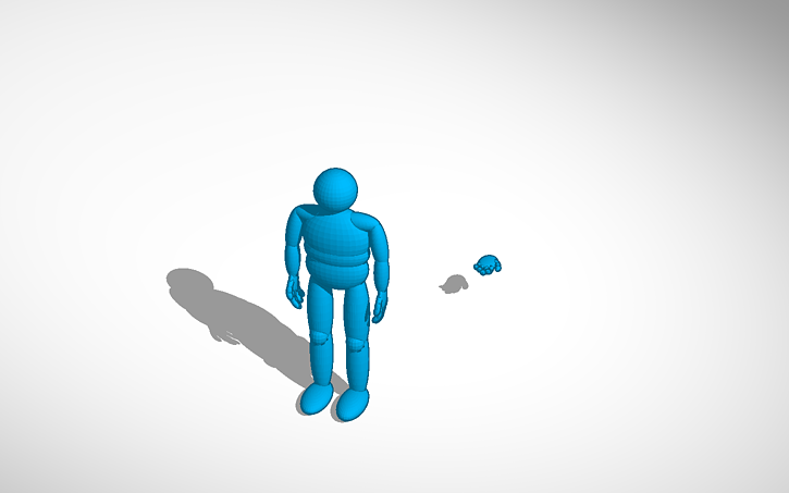 3d Design Character Model Tinkercad