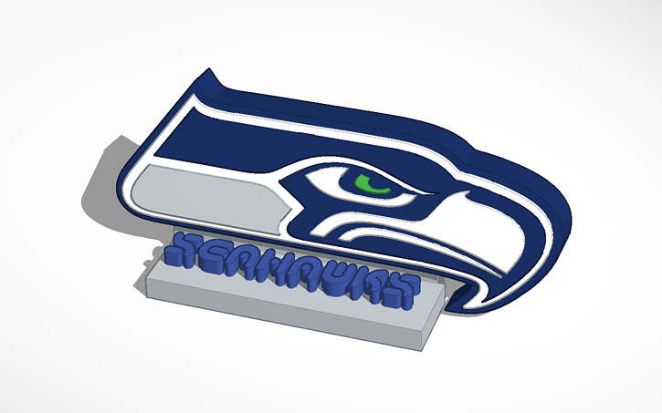 3D design Seahawks! TINKERCAD CLUB - Tinkercad