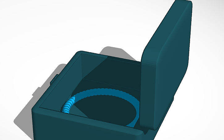 3D design Jewelry Box - Tinkercad