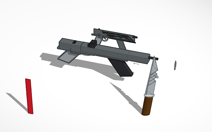 3D design Weapons Gallery (WIP) - Tinkercad