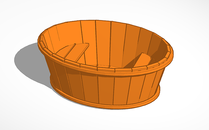 3D design Bath Tub | Tinkercad