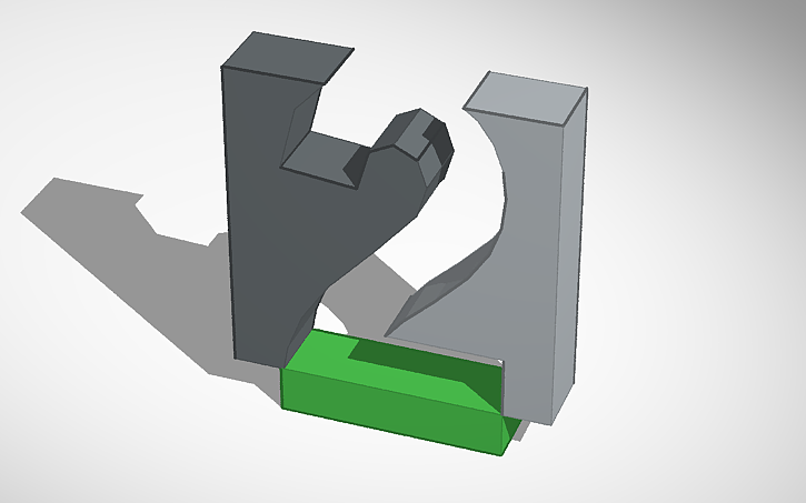 3D design La 2 Logo - Tinkercad