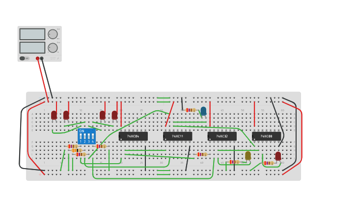 Circuit design 3C | Tinkercad