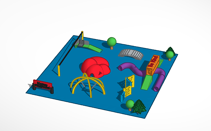 3D design My Awesome Playground | Tinkercad