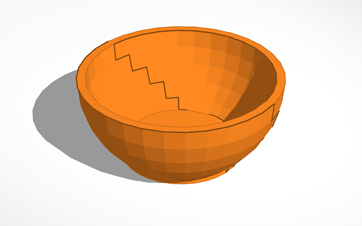 3D design Simple Bowl | Tinkercad