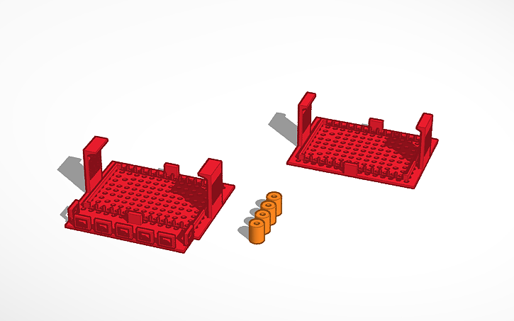 3D design Firewalla Purple Wall Mount | Tinkercad