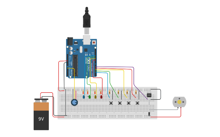 Circuit design Proyecto Final | Tinkercad