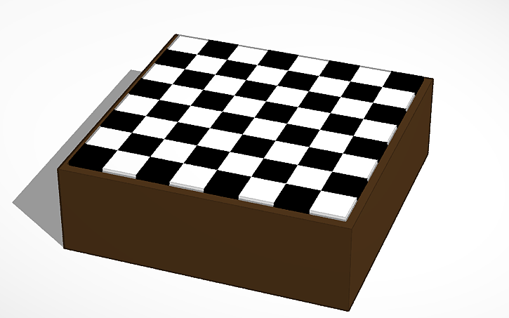 3D design Ajedrez - Tinkercad