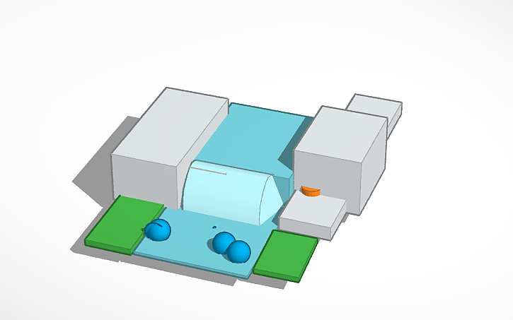 3D design Waterfall | Tinkercad