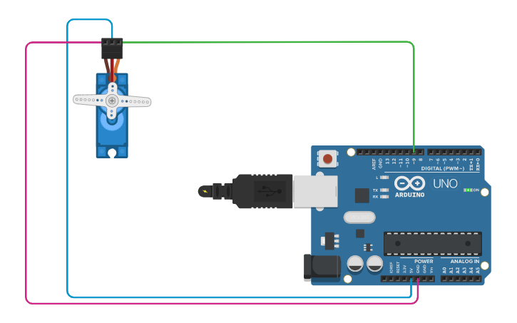 Circuit design hind mini 6 B | Tinkercad