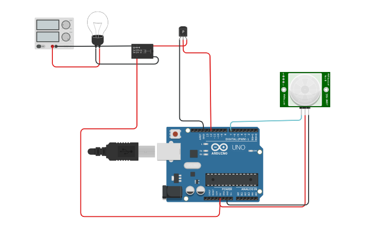 Circuit design circuito de alarma - Tinkercad