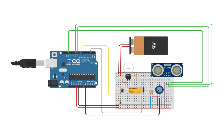 Circuit design Mini Proj 2 | Tinkercad