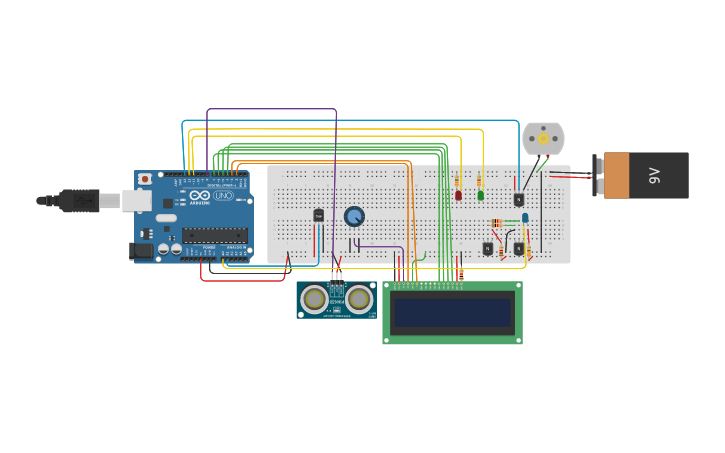 Circuit design Sistema de riego automático con Arduino (proyecto ...