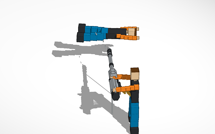 3D design Machine Gun | Tinkercad