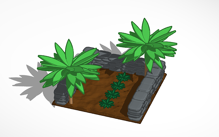3D design Diseño Ángela Macari: Lugar agricultura de los Molf | Tinkercad